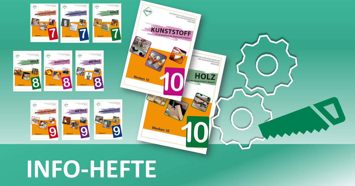 Infohefte zum LehrplanPLUS für das Fach Werken | Werken an der ...